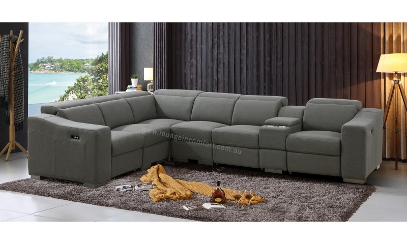 ACCENT MEDIUM SIZE CORNER MODULAR LOUNGE IN FABRIC is $2,086 - Sydney ...