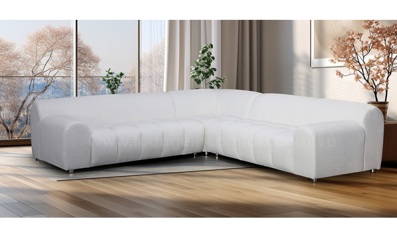 Eden Corner Modular Lounge in Fabric | Comfort Living